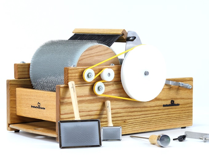 Deluxe Manual Brother Drum Carder - Etsy