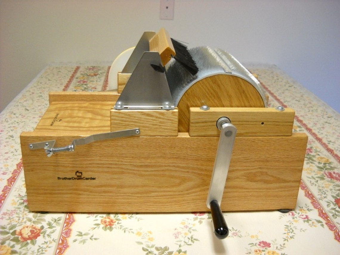 Deluxe Manual Brother Drum Carder - Etsy