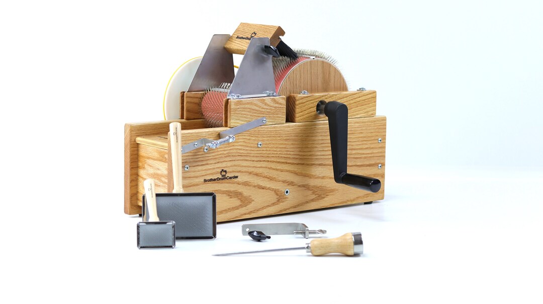 Brother Drum Carder "baby Deluxe" - Etsy