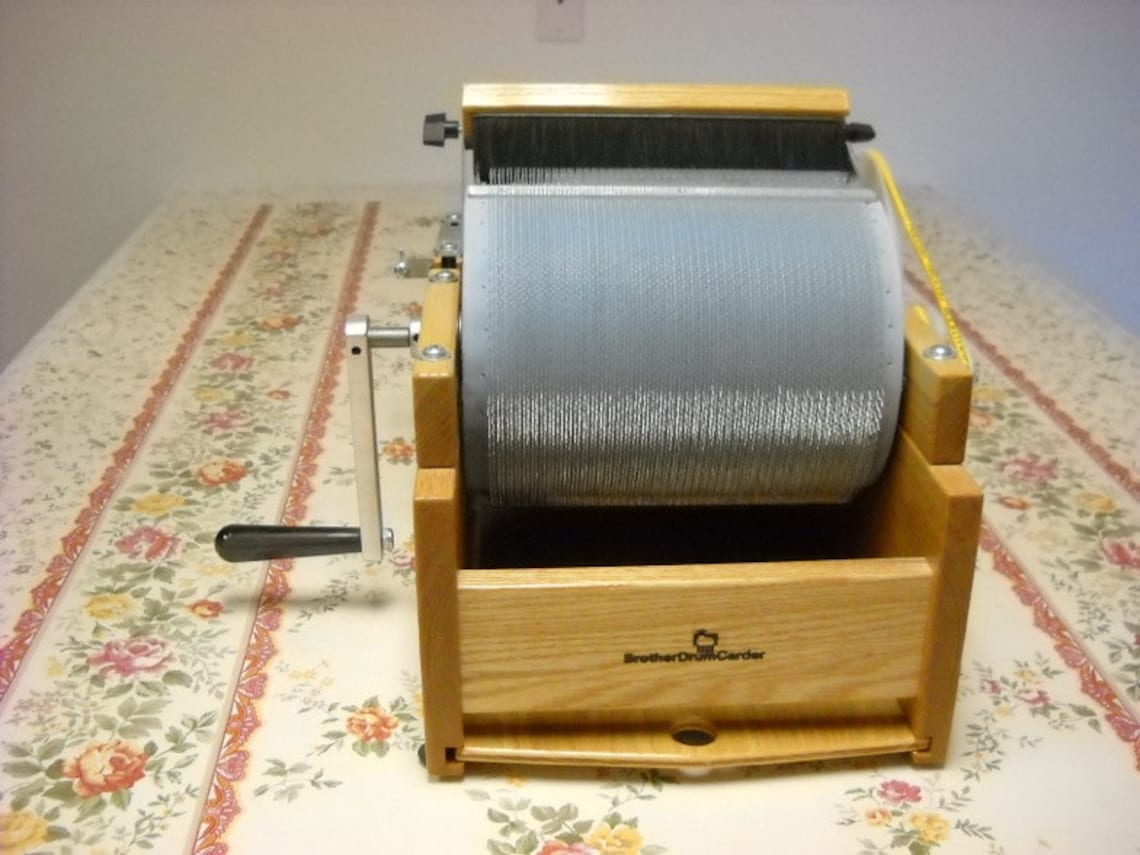 Deluxe Manual Brother Drum Carder - Etsy