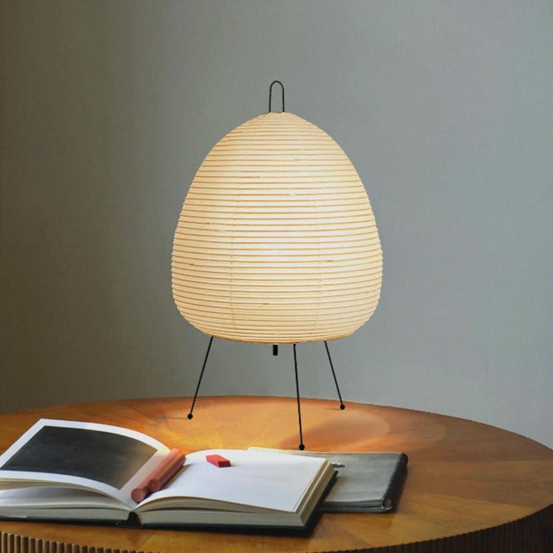 Japanese Paper Lamp – Tripod Paper Lantern - Etsy