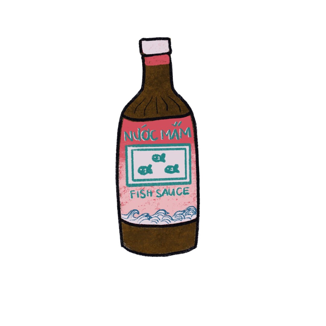 Nước Mắm Fish Sauce Bottle Sticker – Vinyl Waterproof - Etsy