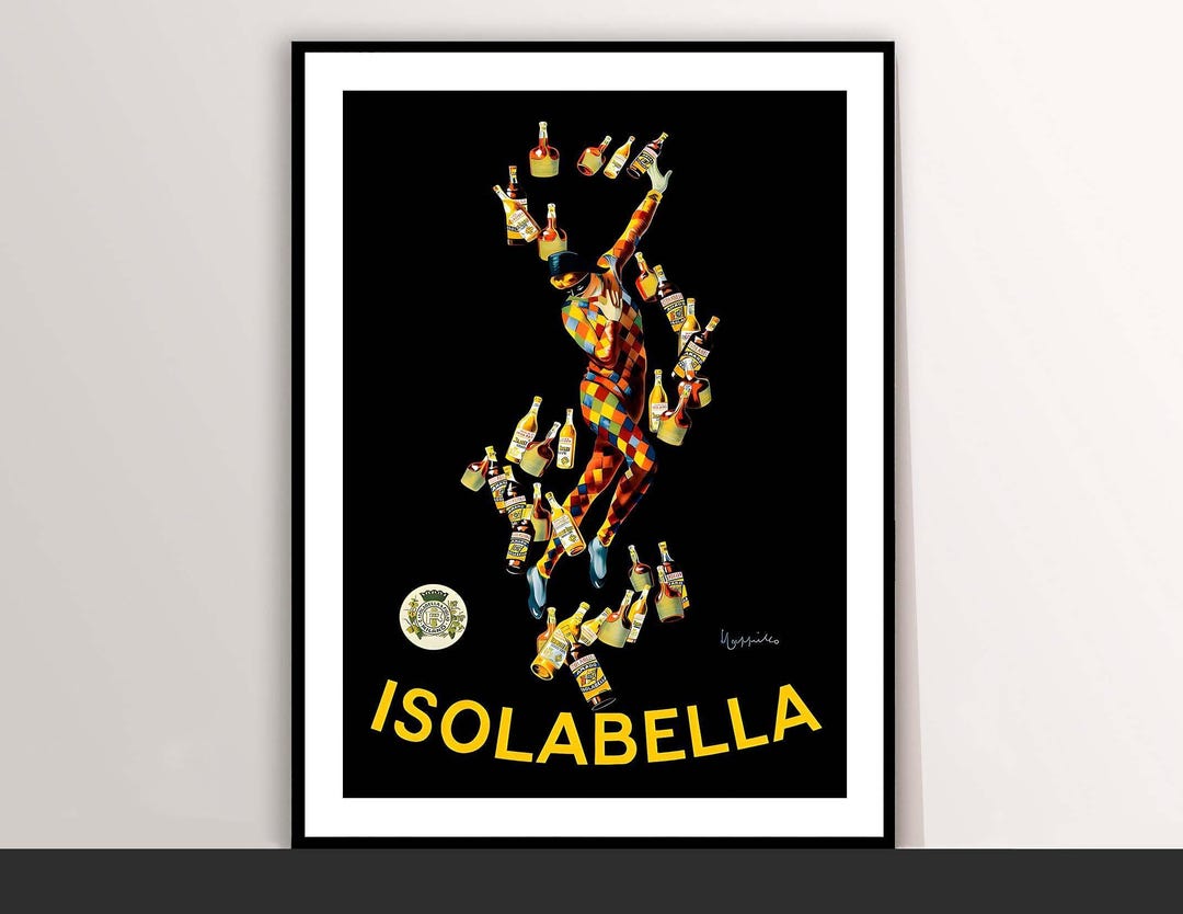 Isolabella Vintage Art Deco Poster: Leonetto Cappiello Food & Drink ...