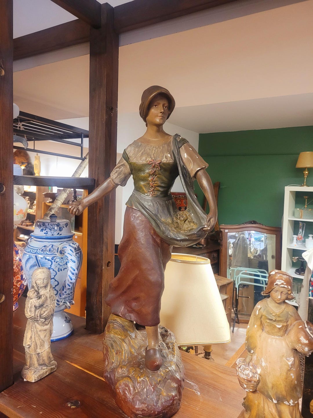 Art Deco Statue "the Sower" - Etsy