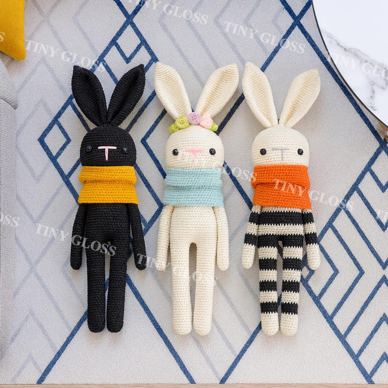 Easter Bunny Long Legs - Etsy