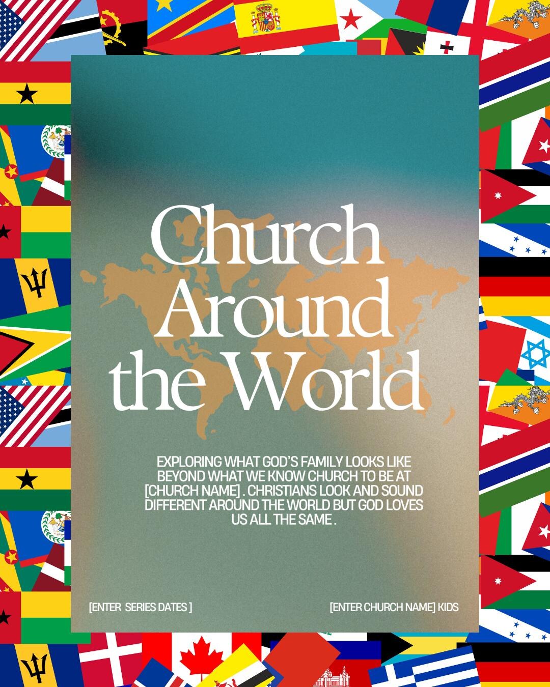 Editable Sunday School Parent Handout | Church Series Overview for ...