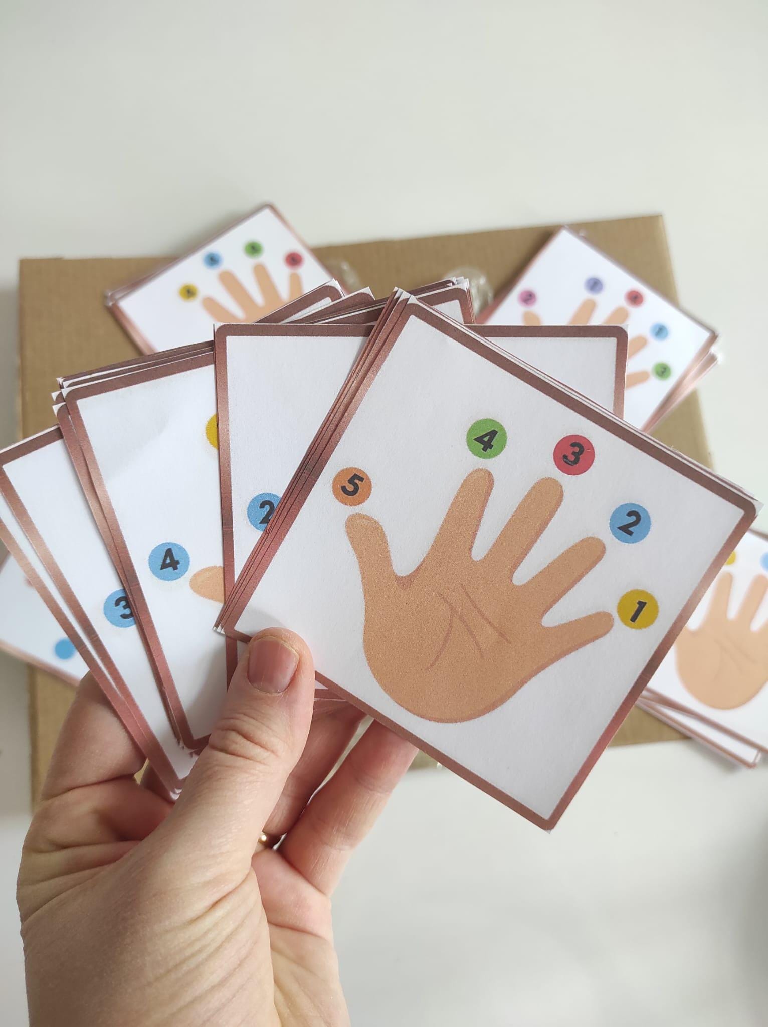 Pom Pom Color Matching Game Printable | Montessori Counting Activity ...