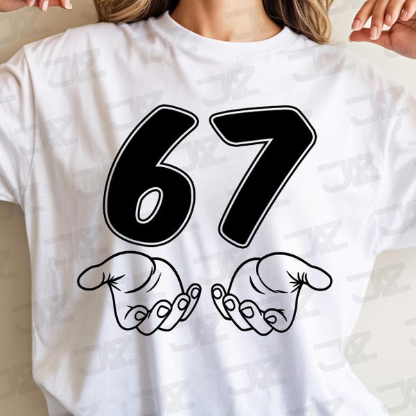67 Hands Shirt - Etsy