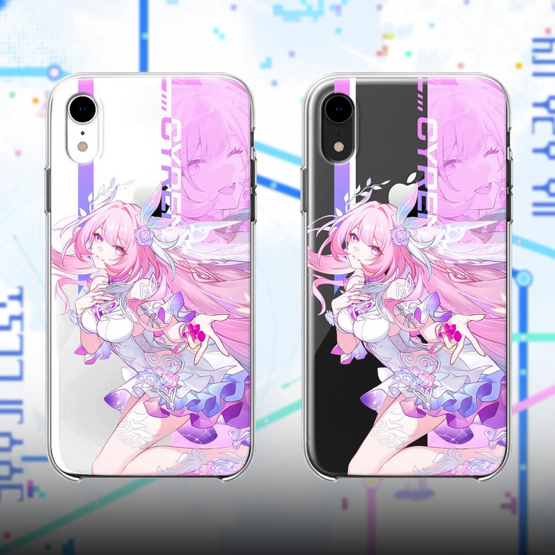 Honkai Star Rail Phone Case – Sparxie, Yao Guang, Cyrene, Kafka, Silver ...