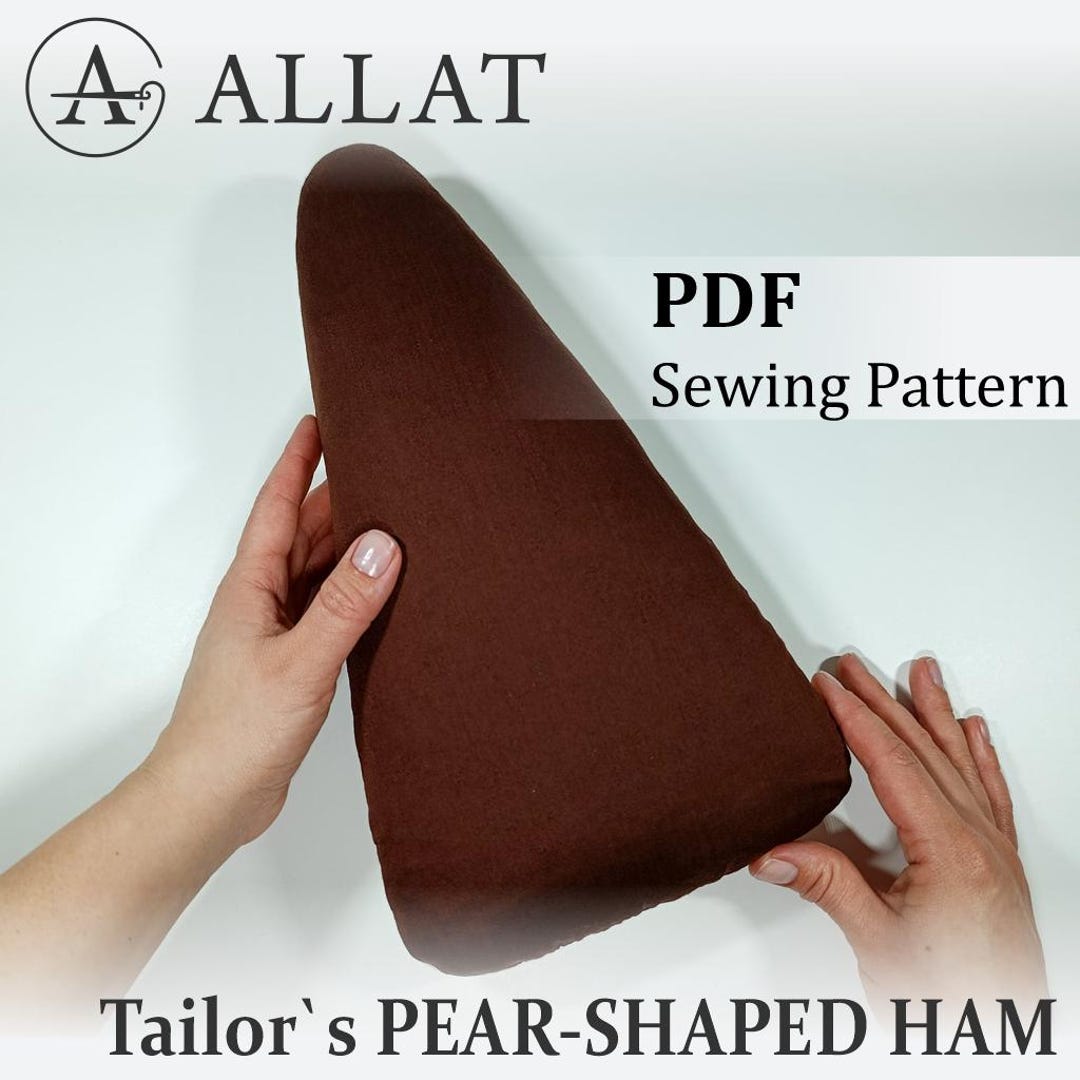 Pear Shaped Tailor Ham Sewing Pattern, PDF Pressing Tool Tutorial - Etsy