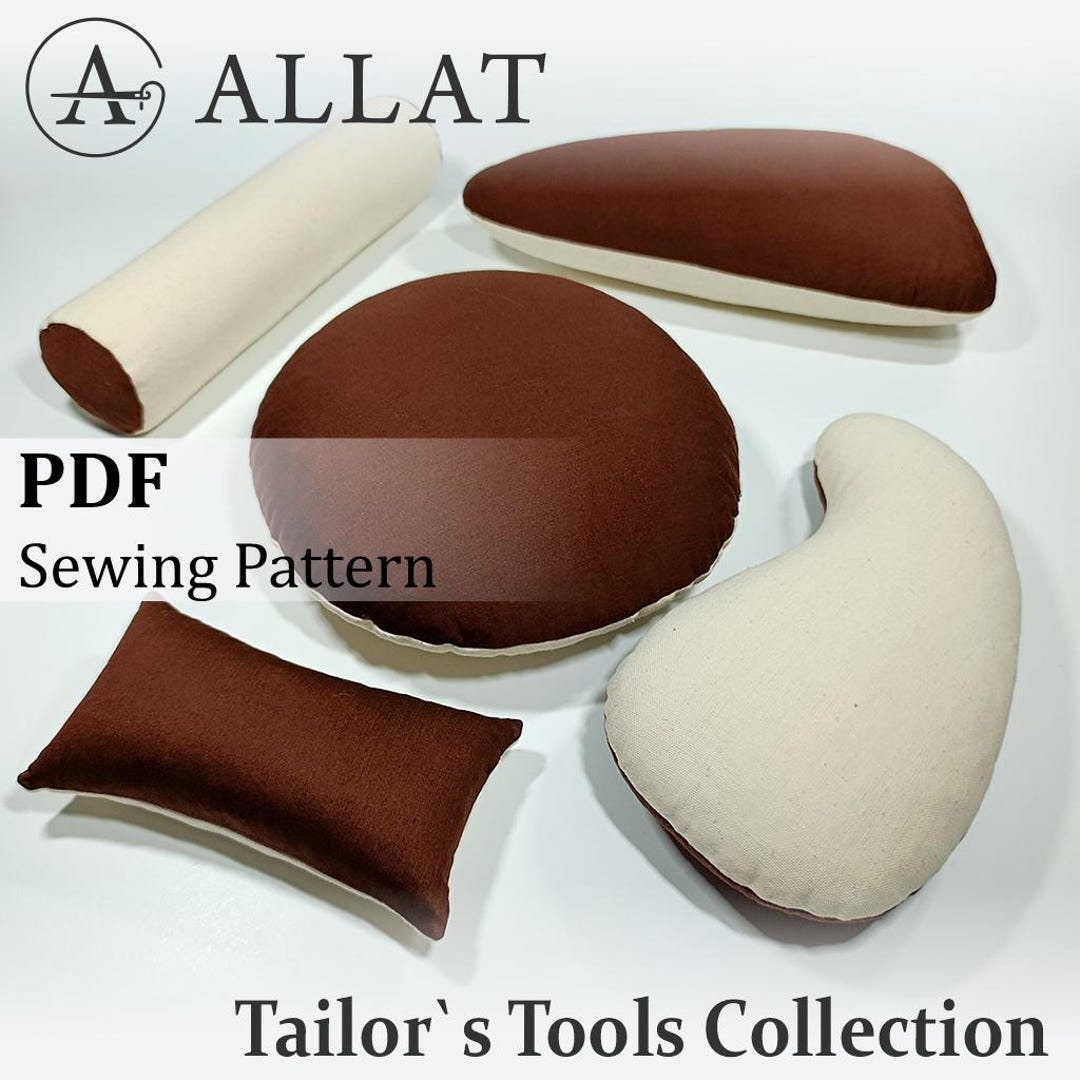 Tailor's Pressing Tools Sewing Pattern - 5-in-1 Bundle PDF Guide ...