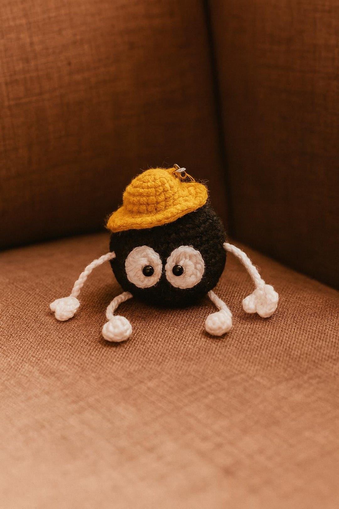 Soot Sprite Crochet Pattern PDF, Cute Amigurumi Dust Sprite With Hat ...