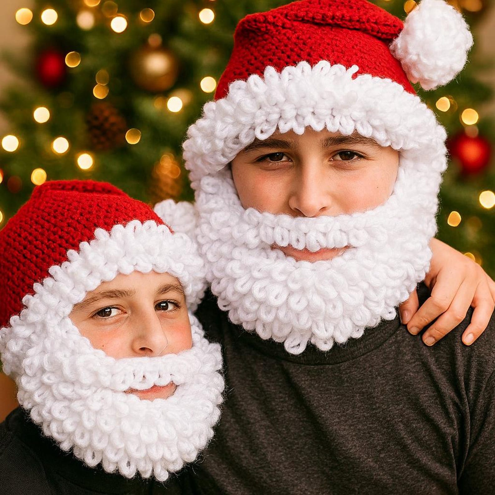 Crochet Santa Beard & Hat Pattern PDF | Christmas Crochet Pattern ...