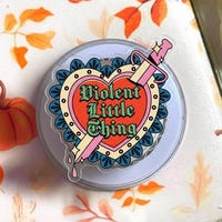 Black Cat Tarot Card Swappable Popsocket™, Halloween Phone Grip - Etsy