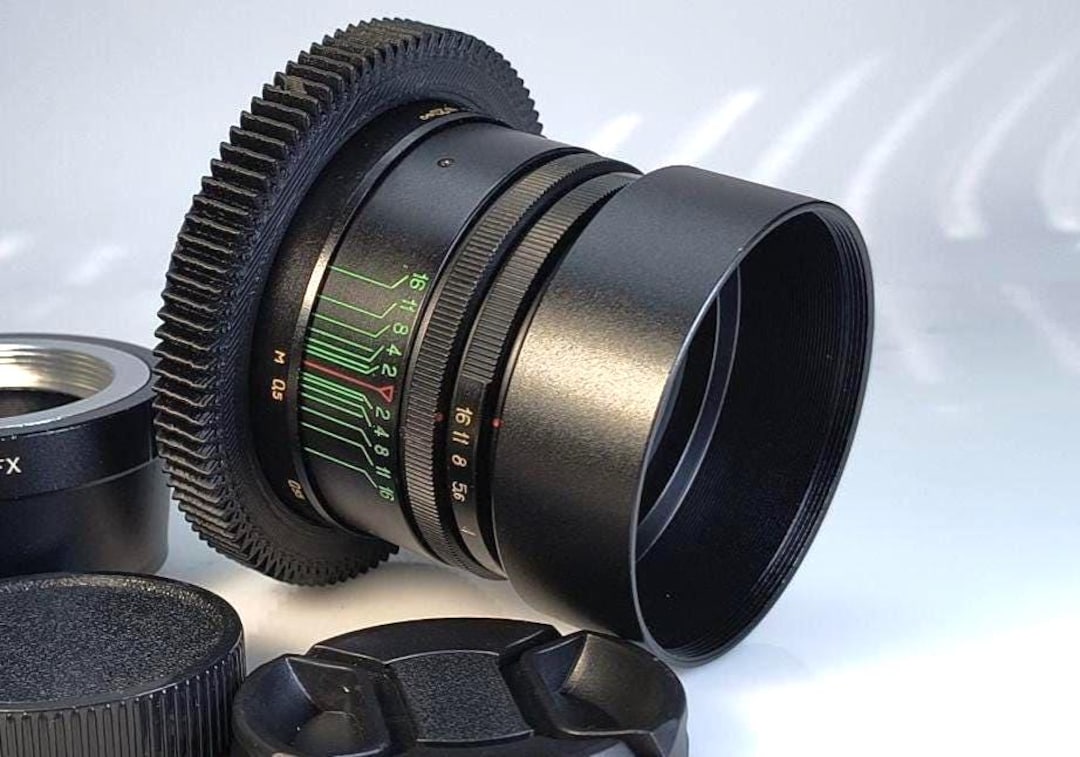 Helios 44-2 58mm F/2 Anamorphic Module Sony E Adapter Lens Lens With ...