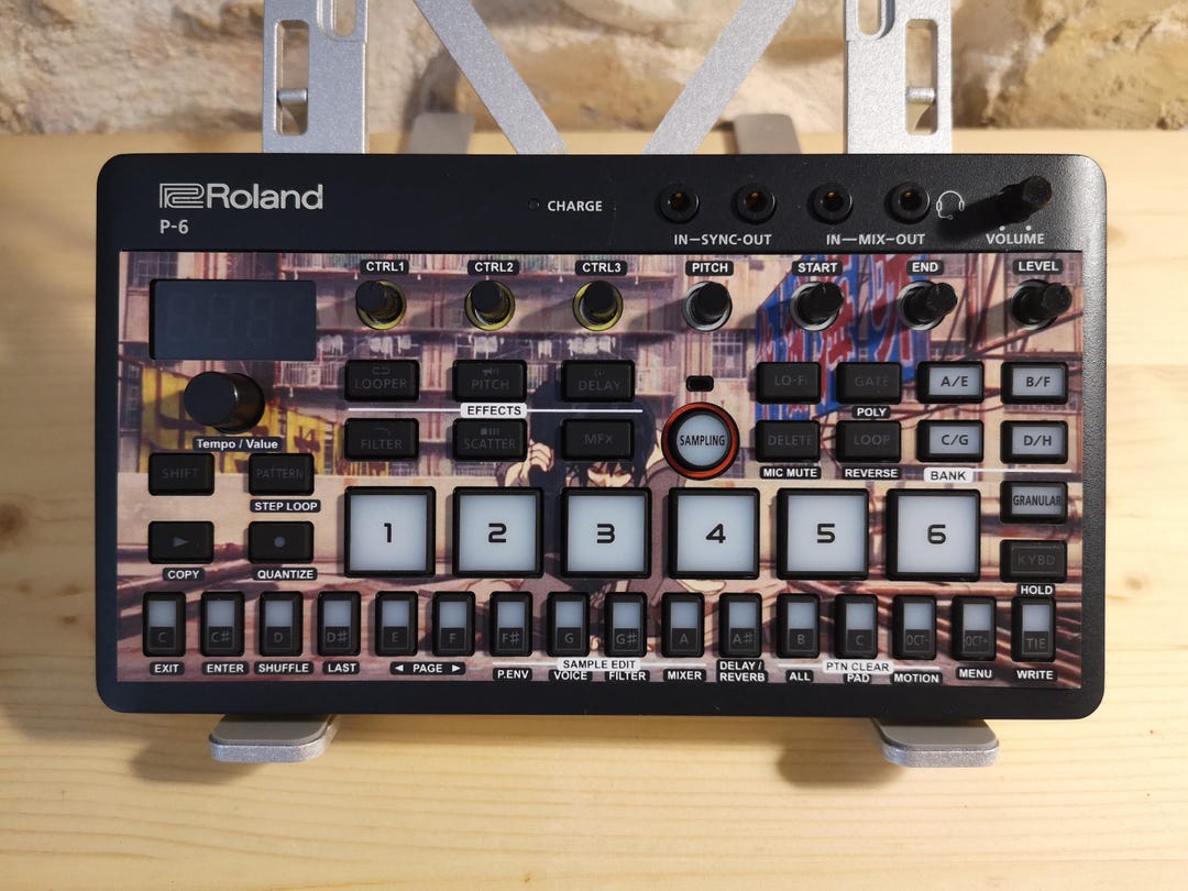 Ghost in the Shell Custom Skin for the Roland P-6 Creative Sampler - Etsy