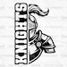 Knight Pride SVG, PNG, Dxf, Jpg, Eps, Knights Shirt Sublimation ...