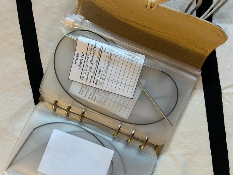 Needle Inventory and Check Out - Etsy