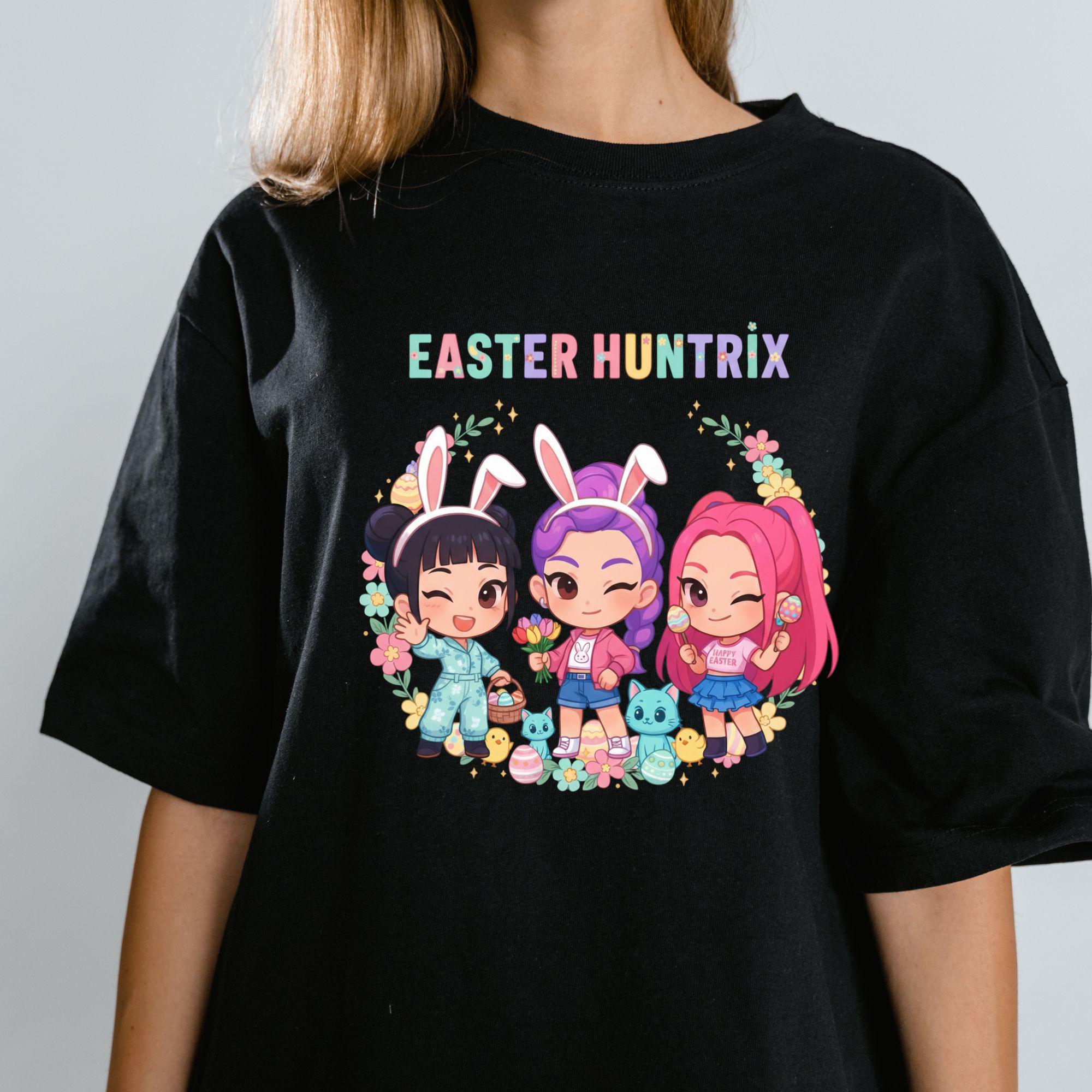 Huntrix Easter Day PNG Bundle, Happy Easter Day Png, Kpop Huntrix ...