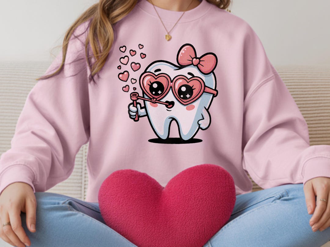 Valentines Day Love Tooth PNG | Dentist Dental Life - Etsy
