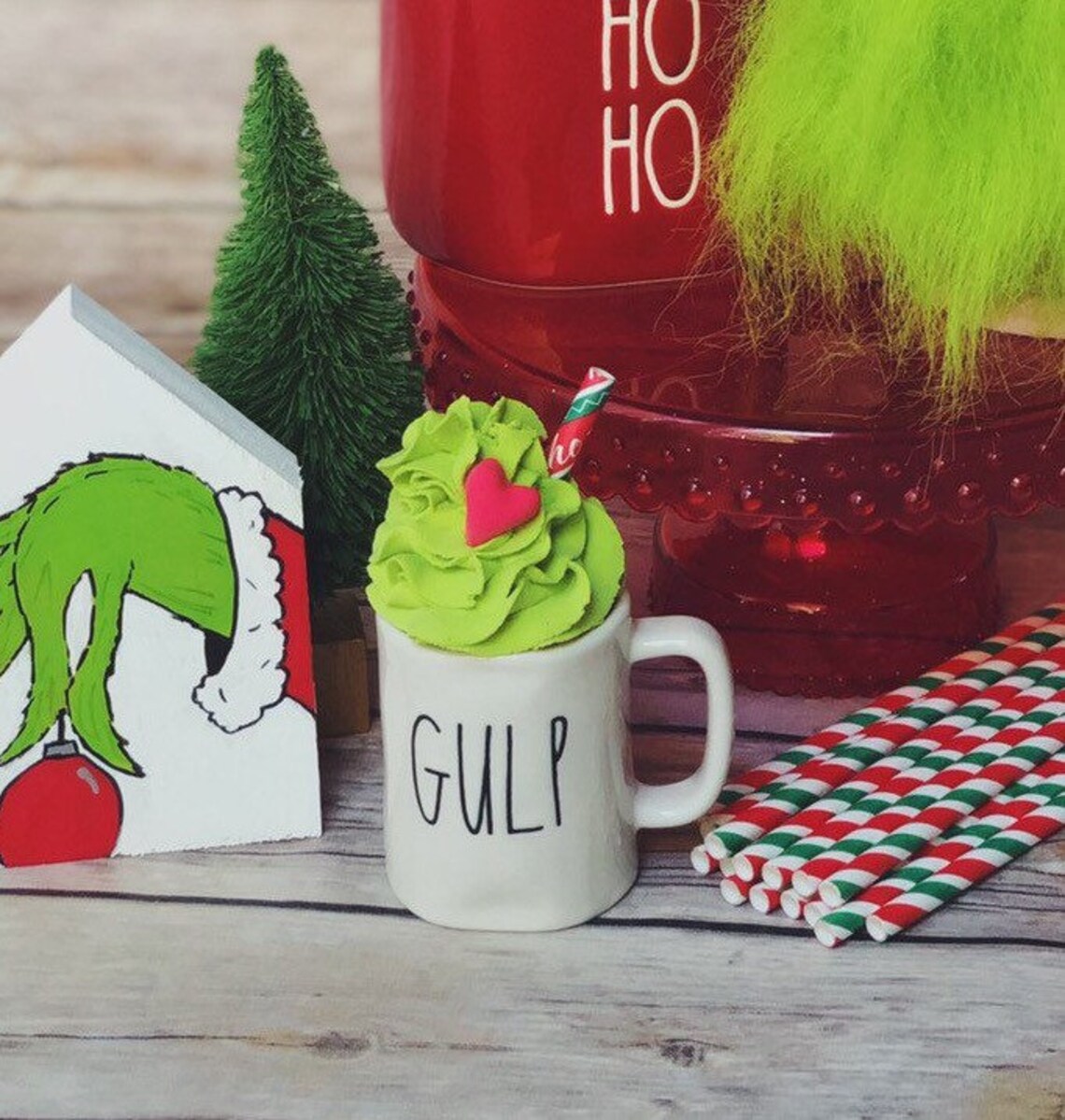 Mean One Mini Mug Topper | Etsy