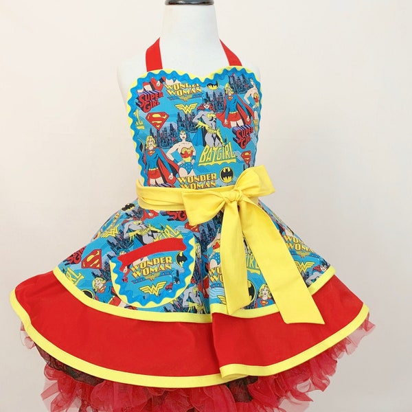 Super Hero Apron - Etsy