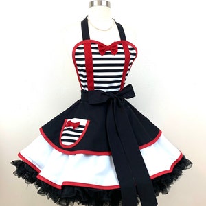 Tweedledum, Tweedledee Costume Apron, Wonderland Cosplay, Woman's Apron ...