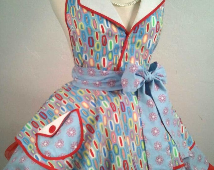 June Cleaver Pin up Apron, 50's Housewife Costume - Ready to Ship - Etsy