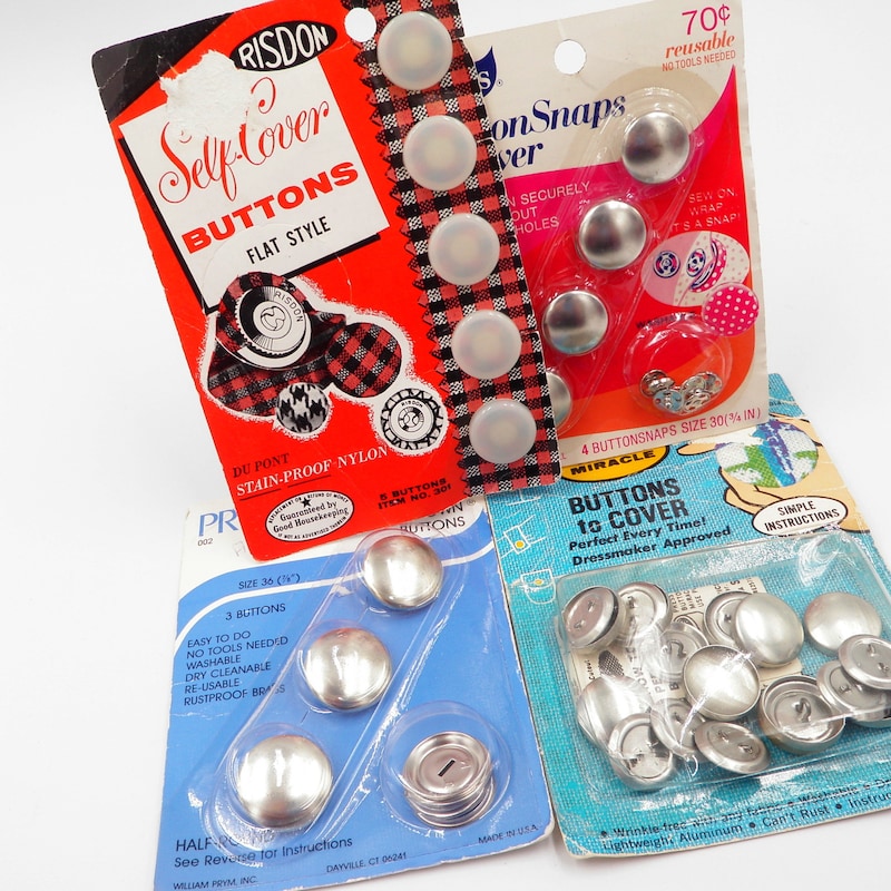 Self Cover Buttons - Etsy