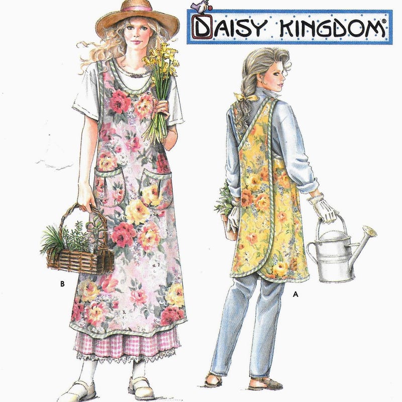 Cross Back Apron Pattern - Etsy