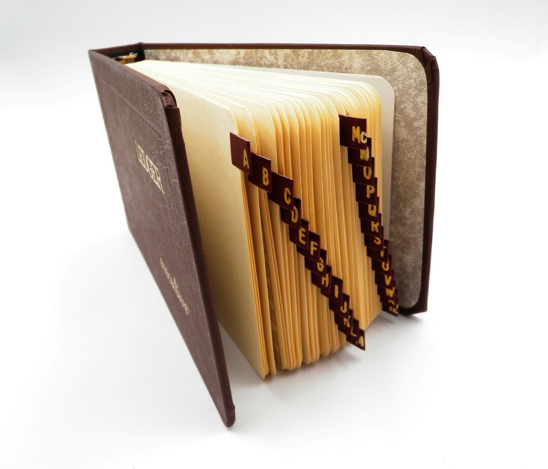 Ledger Book 4 Ring Binder Syuart Hall Brown W/ Pages and Dividers Gold ...