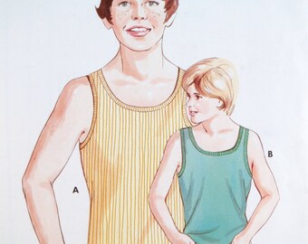 Boys Tank Top Pattern - Etsy