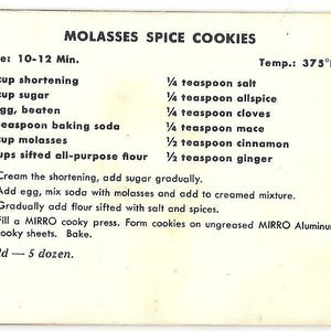 MIRRO Cookie Press Spritz Recipes and Instruction Manual PDF Booklet ...