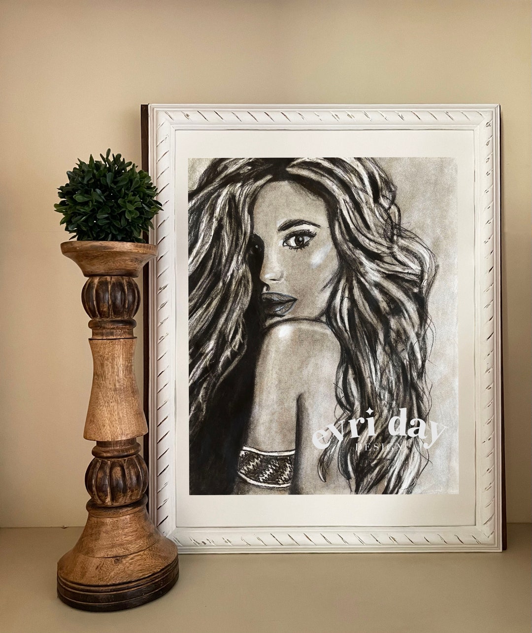 Tribal Model- Digital Download, Instant Printable Art, Still Life - Etsy