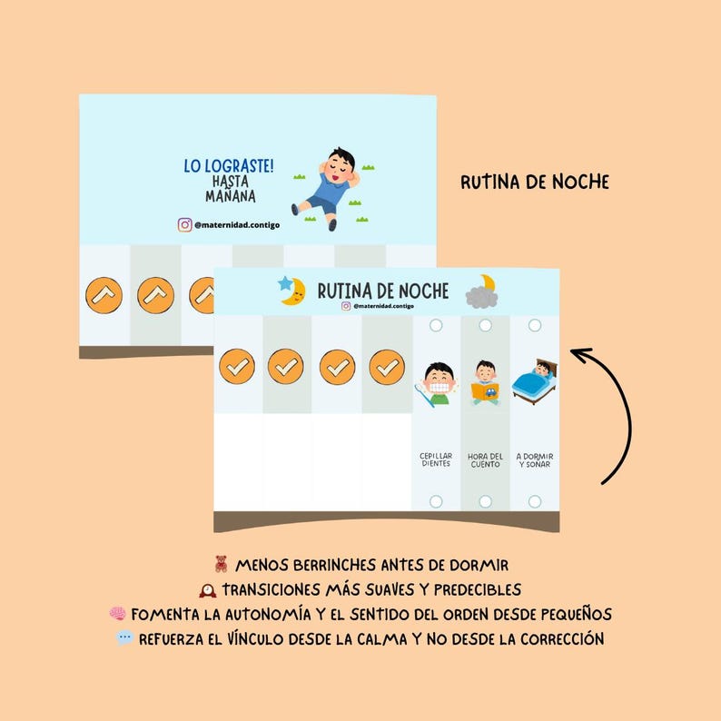 Pack de rutinas imprimibles | Rutinas Visuales para Niños | Rutinas ...