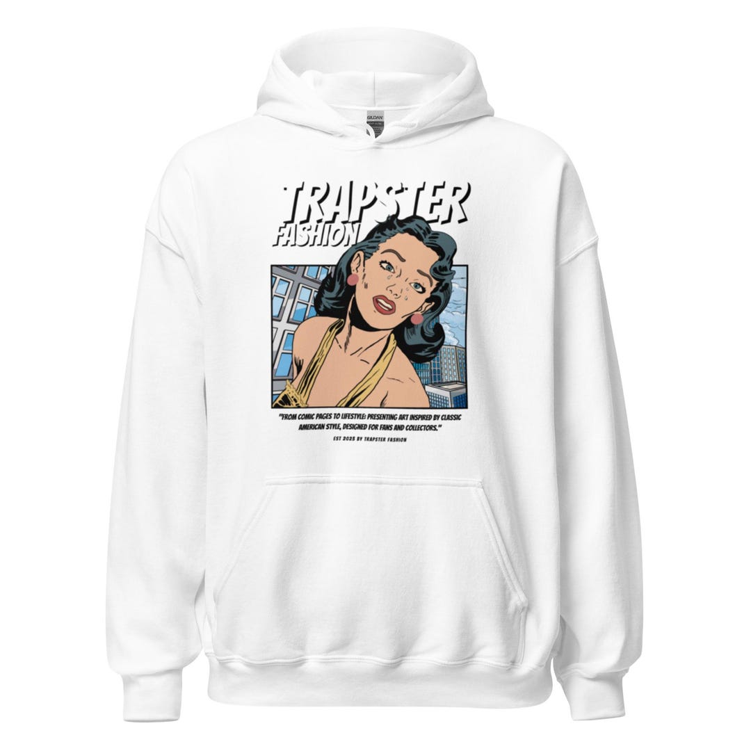 Trapster Fashion (comic Book Hoodie) - Etsy