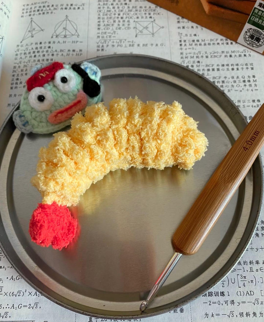 Tempura Shrimp Crochet Pattern, Kawaii Amigurumi (digital Download) - Etsy