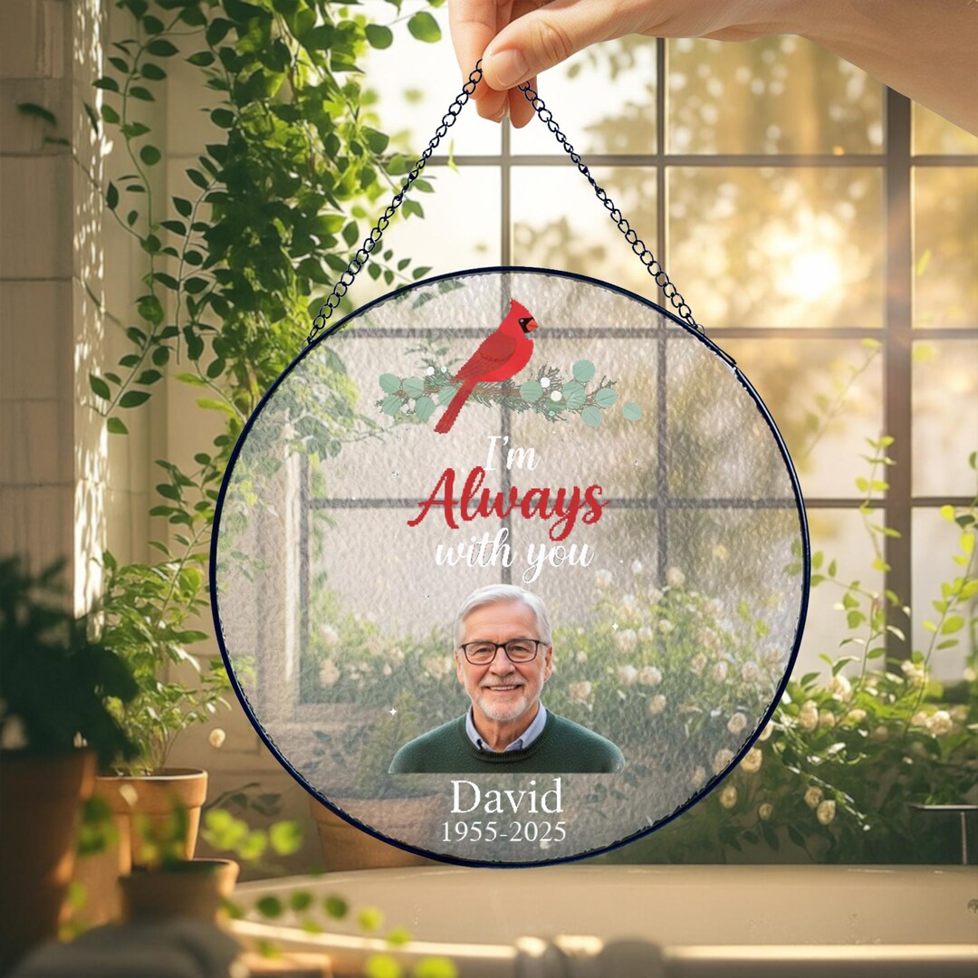I'm Always With You Cardinal Suncatcher 2025, Cardinal Memorial ...