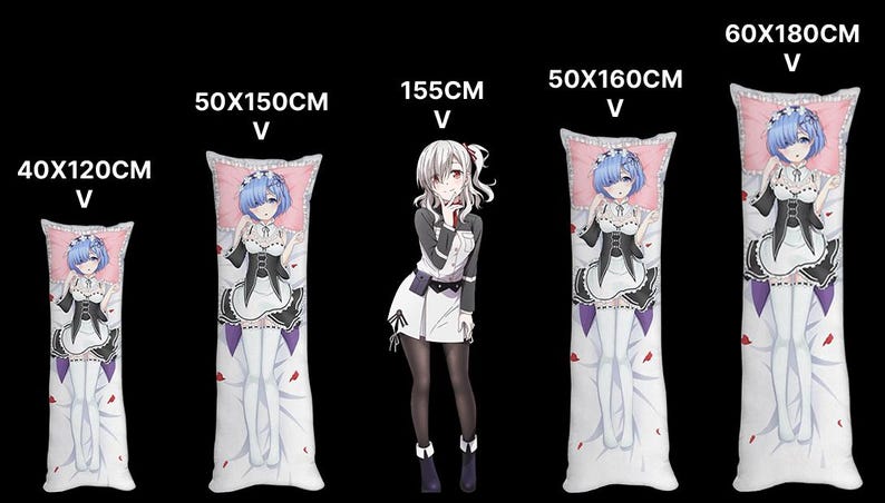 Ganyu Dakimakura: Genshin Impact 2way Tricot Body Pillow Case - Etsy UK