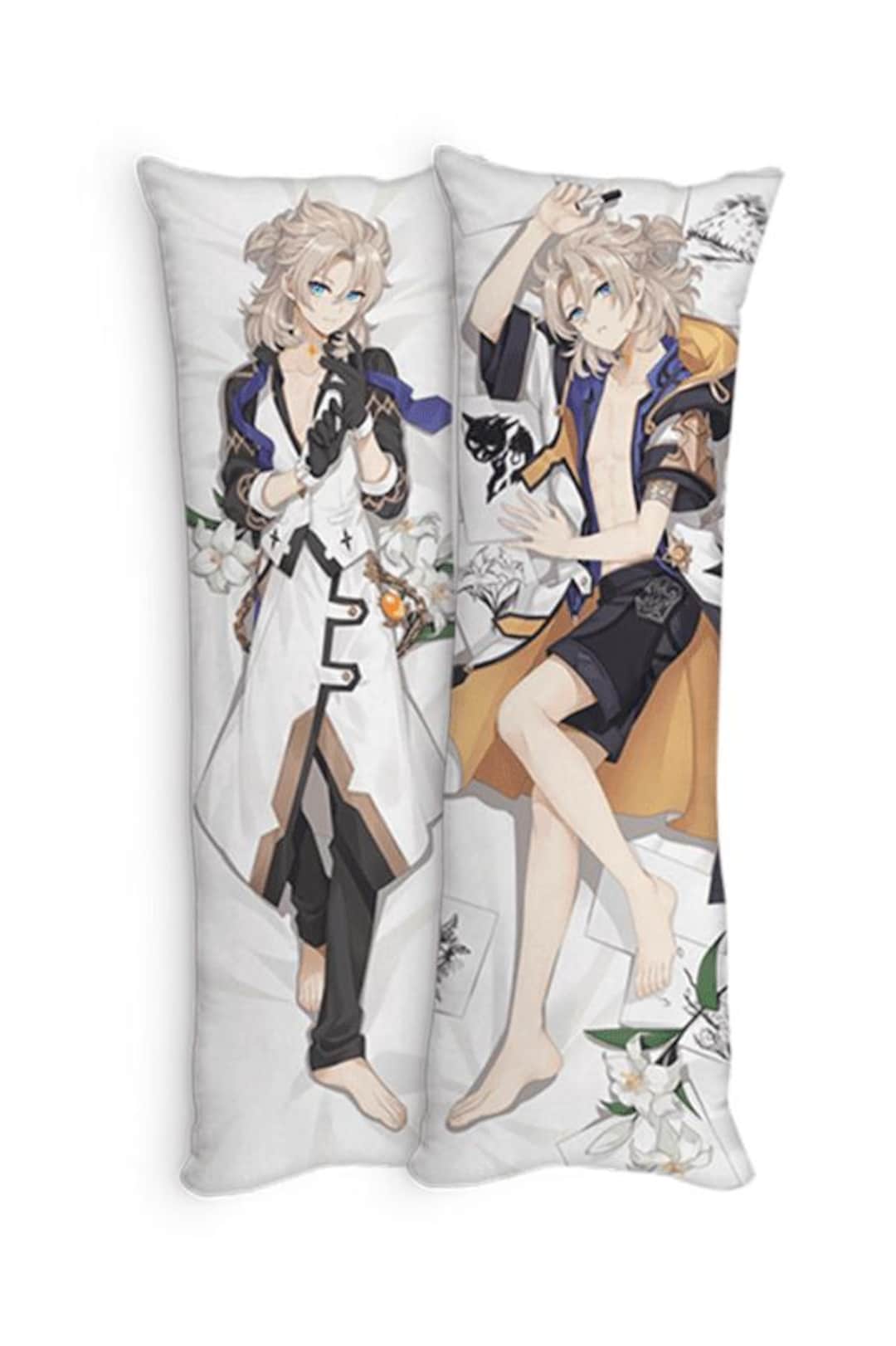 Albedo Body Pillow: Genshin Impact Dakimakura - 2way Tricot or Peach ...