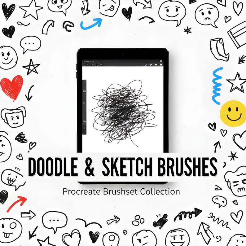 6000+ Procreate Stamp Brushes Bundle | Mega Brushset for Drawing ...