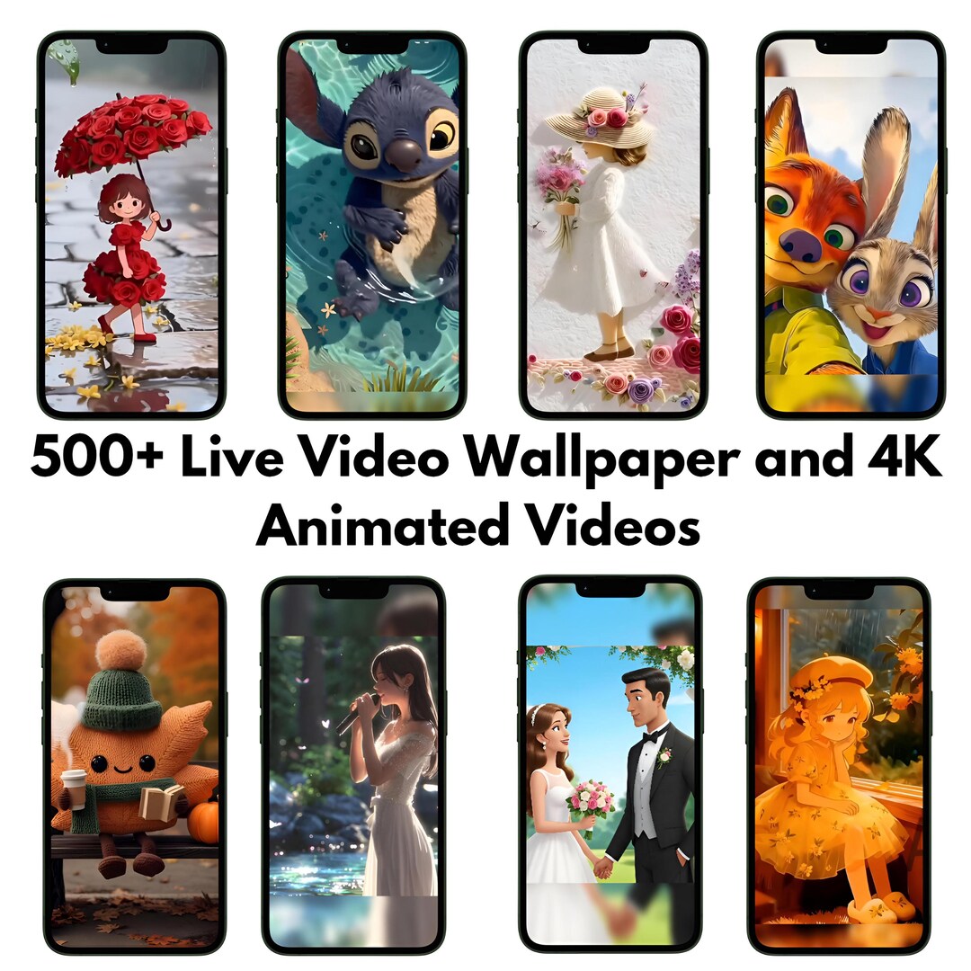 500+ Live Video Screensavers Bundle | Mp4 Animated Backgrounds | Motion ...