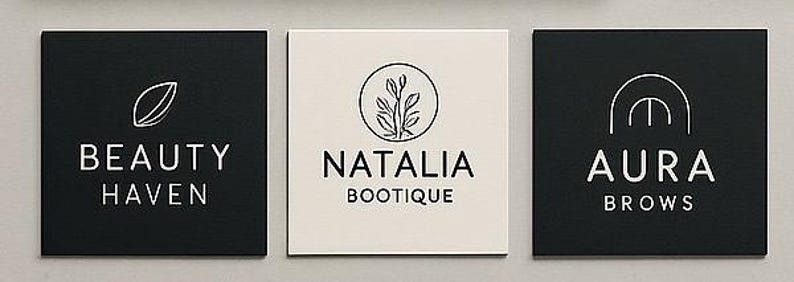 Business Logo Prompt Pack • AI Branding Logo Generator • Modern Minimal ...