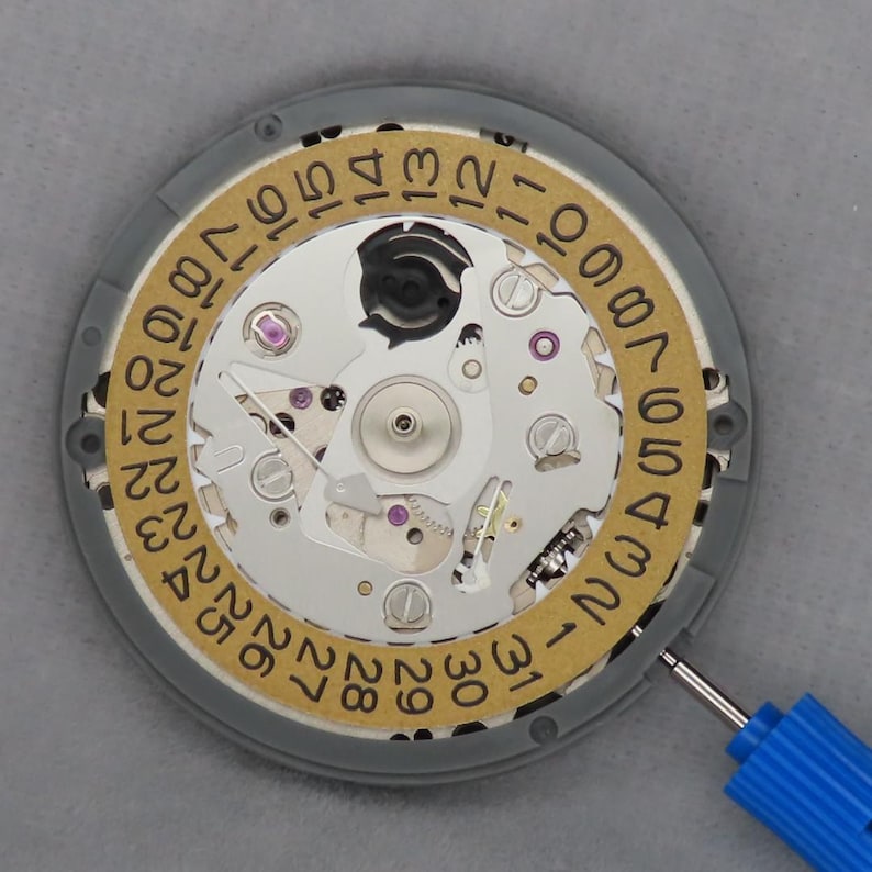 TMI-NH35 Automatic Movement Gold Date Wheel for 3 O'clock - Etsy