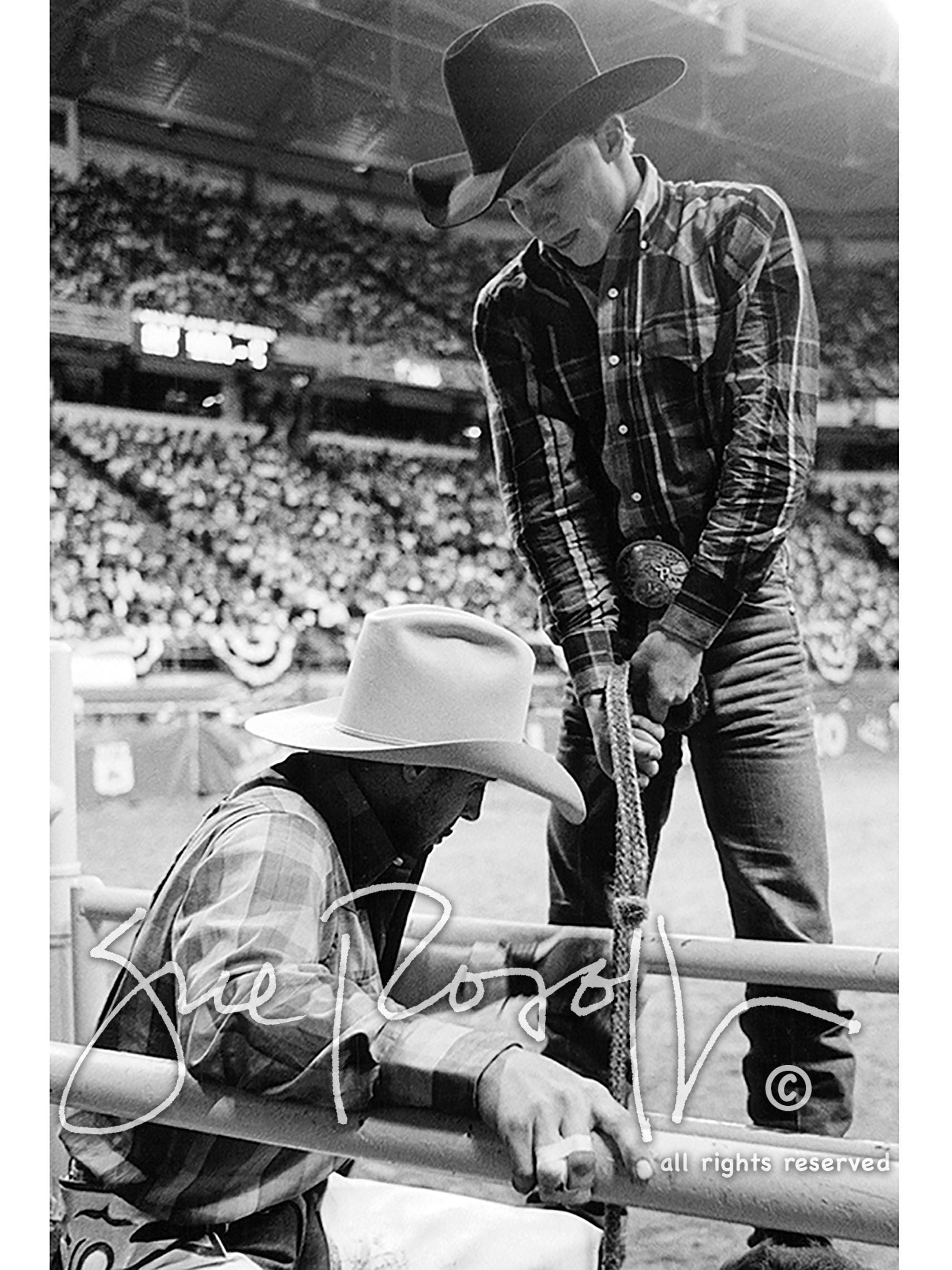 Ty Murray Pulling Cody Lambert's Rope NFR - Etsy