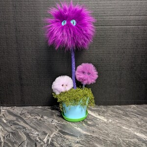 Trouble Tribble Tree: Fun Truffula Tree Inspired Pom Pom Decor ...