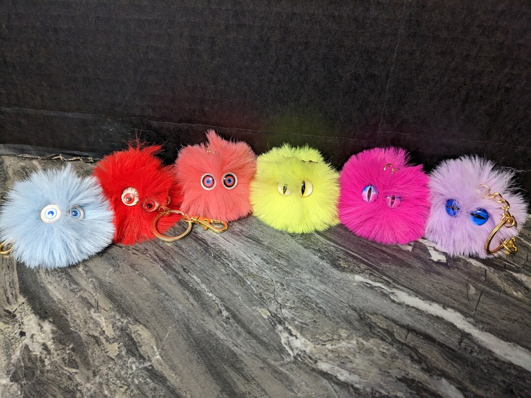 Adorable Baby Trouble Tribble Keychain - Soft and Soothing Unease ...