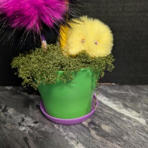 Trouble Tribble Tree: Fun Truffula Tree Inspired Pom Pom Decor ...