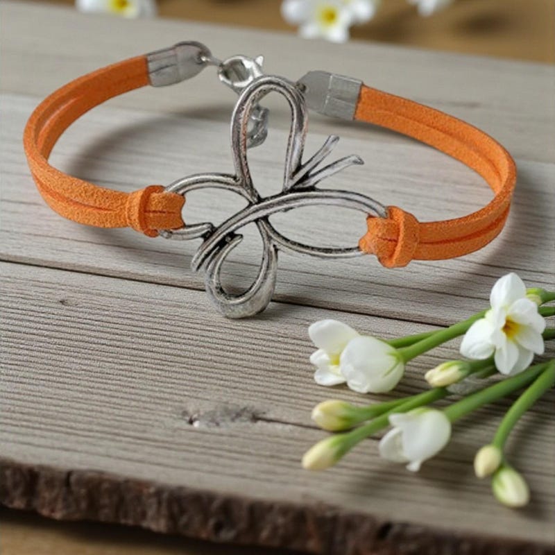 Orange Strong Bracelet - Etsy