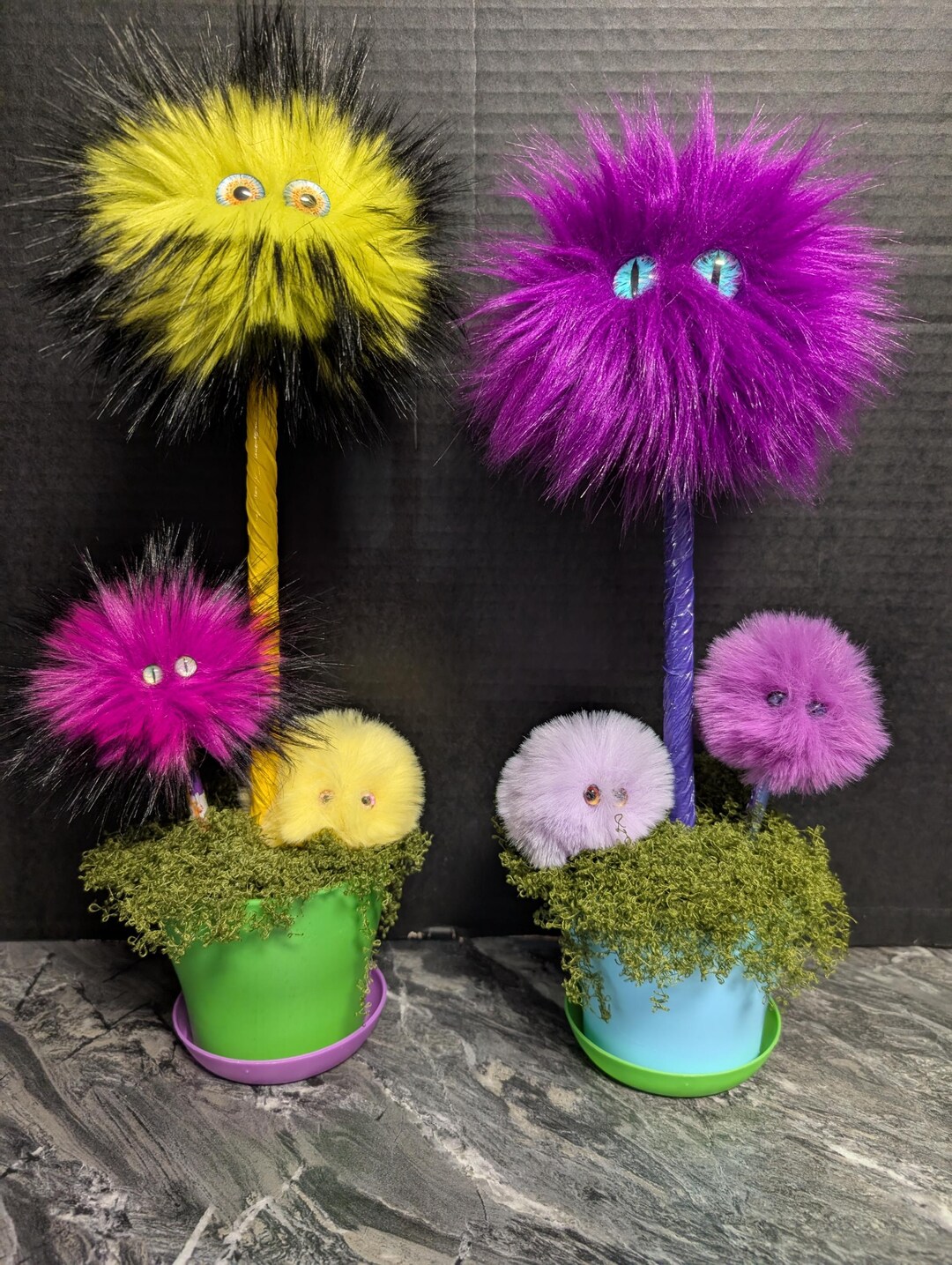 Trouble Tribble Tree: Fun Truffula Tree Inspired Pom Pom Decor ...